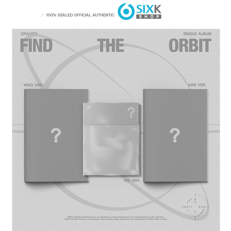 CRAVITY Album [FIND THE ORBIT] – sixkshop